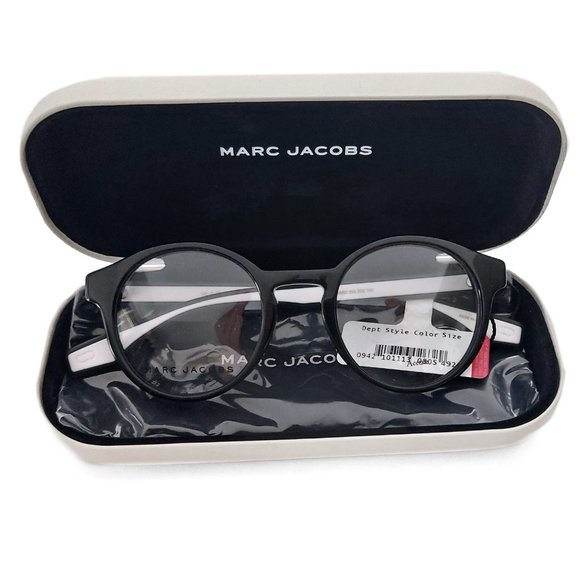 Marc Jacobs | Accessories | Marc Jacobs Marc 292 8s Black White Round ...